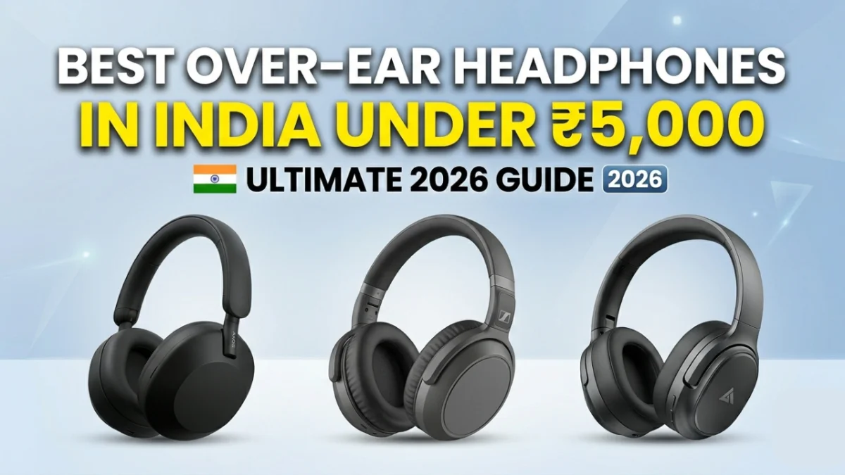 Best Over-Ear Headphones Under ₹5,000 in India 2026 | PriceCompare Blog